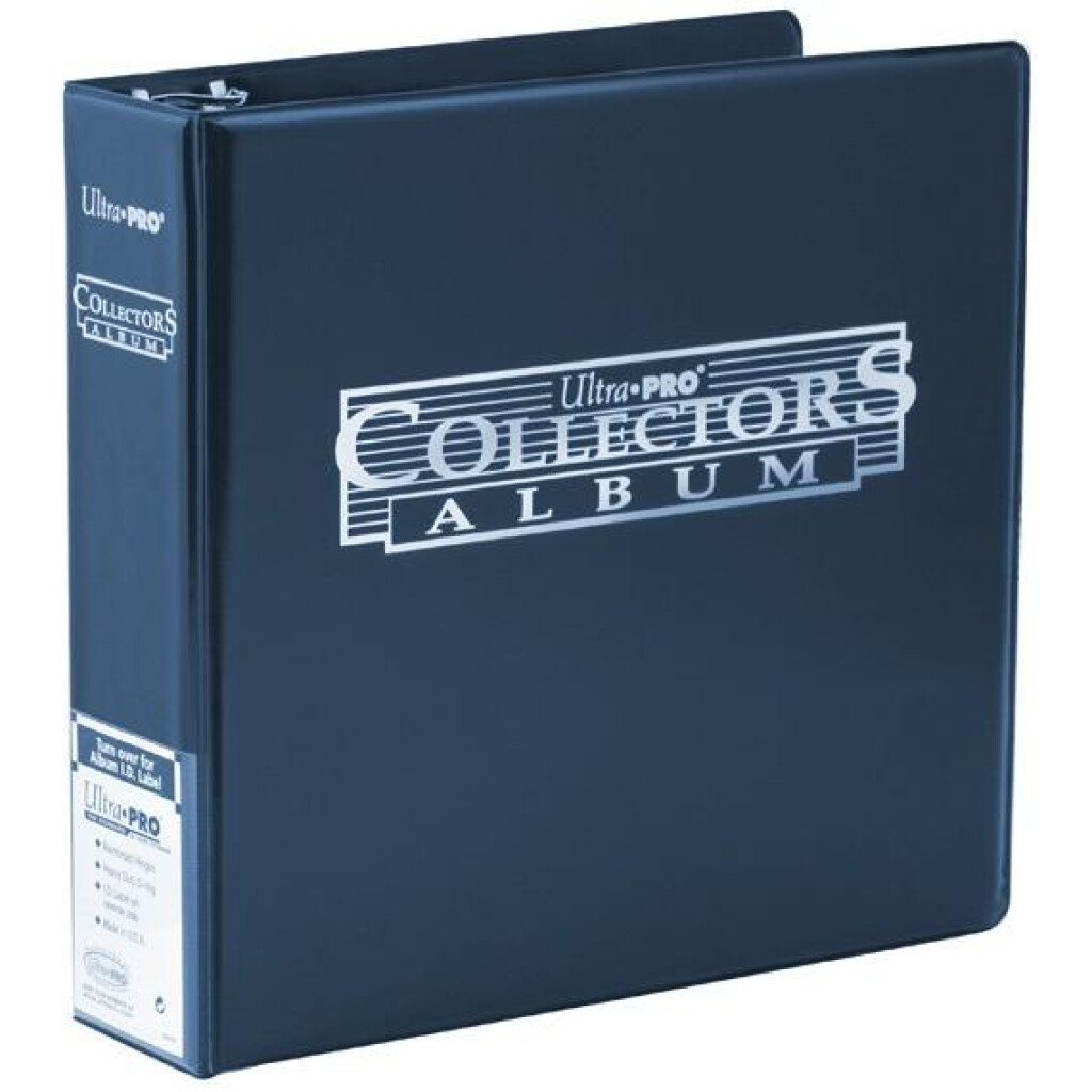 KLASER / PORTFOLIO - ULTRA PRO 4 POCKET COLLECTORS PORTFOLIO NAVY BLUE ...
