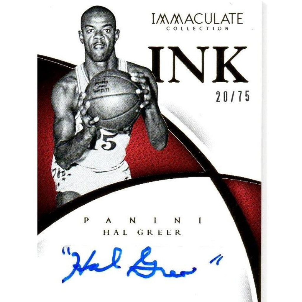 HAL GREER - KARTA NBA Z AUTOGRAFEM /75 - Hoops.pl